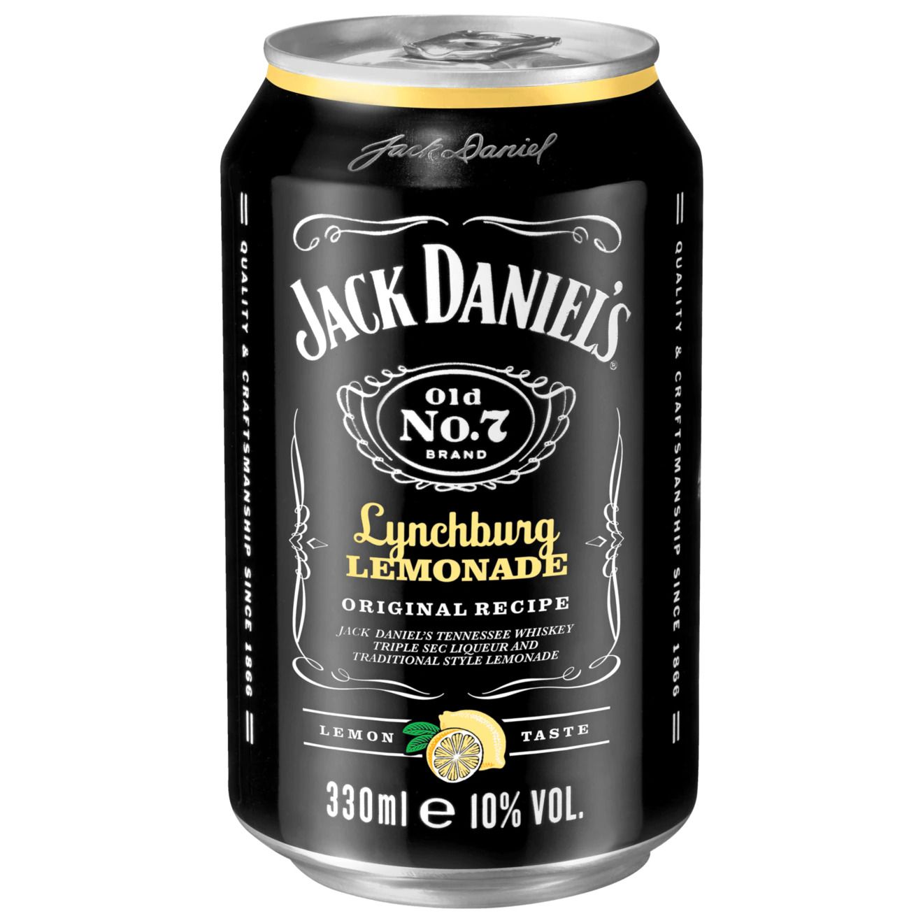 Jack Daniel's Lynchburg Lemonade 10% Vol. 24x0,33 l Dose