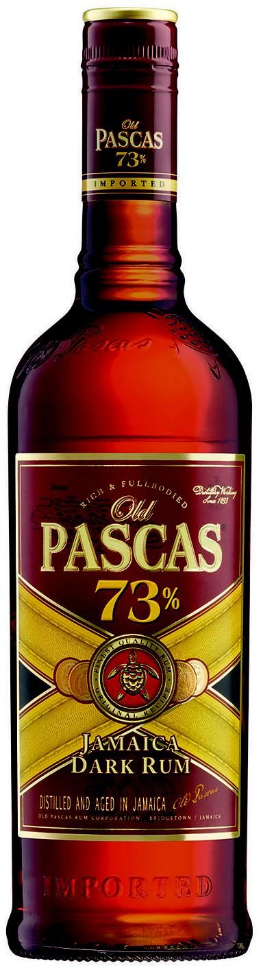 Old Pascas Jamaica Dark Rum 73% vol. 1 l