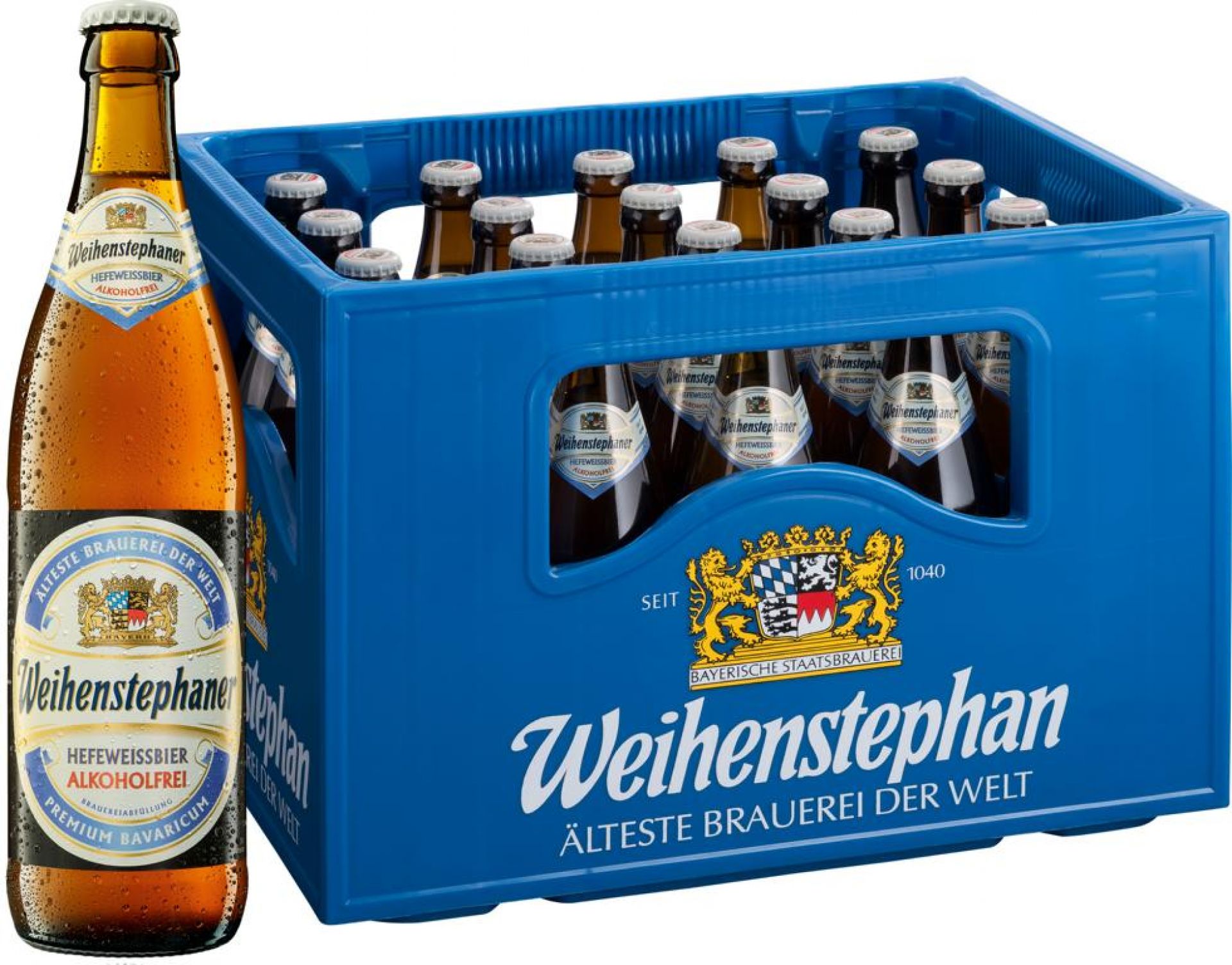 Weihenstephaner Hefeweißbier Alkoholfrei 20x0,5 l